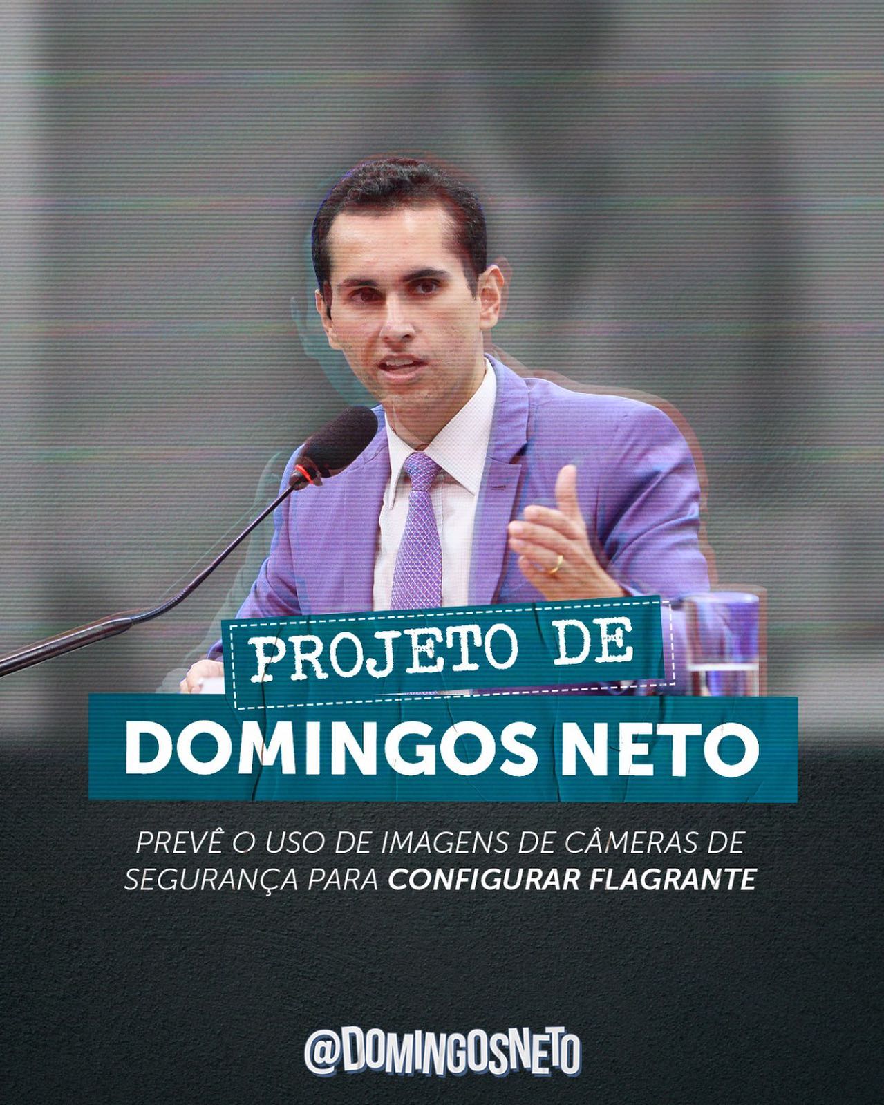 Caso Dj Ivis: projeto de Domingos Neto permite uso de câmeras de vigilância para configurar ...